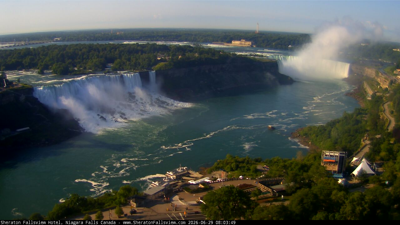 Niagara Falls Webcam - The Brock Niagara Falls-Fallsview